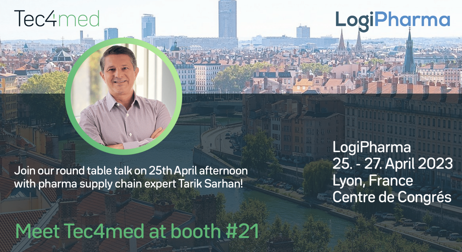 Tec4med at Logipharma 2023 - Tec4med Lifescience GmbH