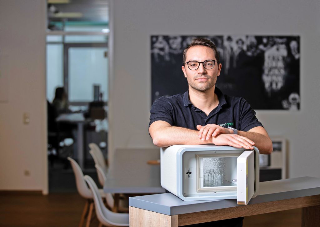 FAZ reports on Tec4med's during the pandemic