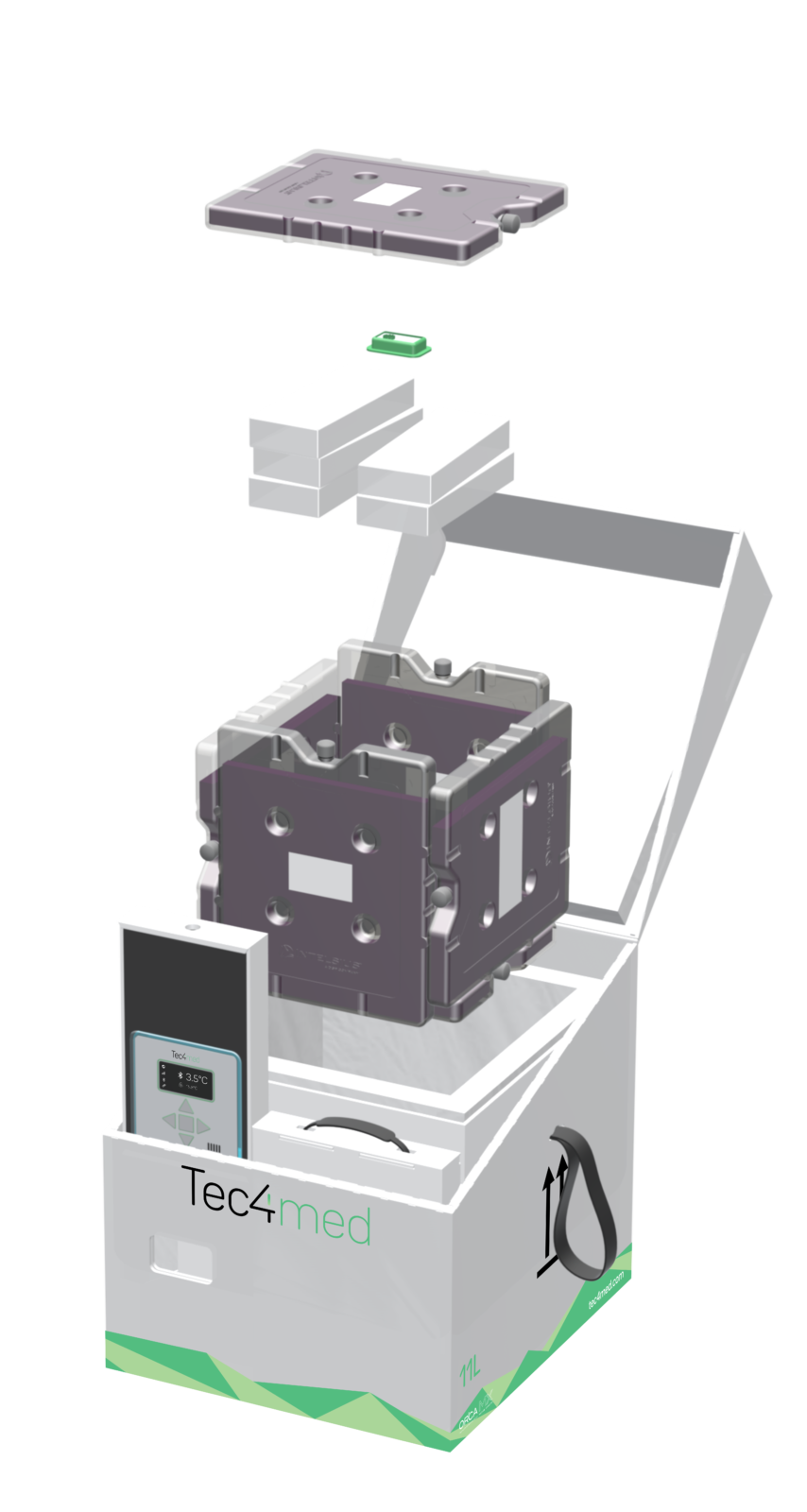 Passive Shippers - Tec4med Lifescience GmbH